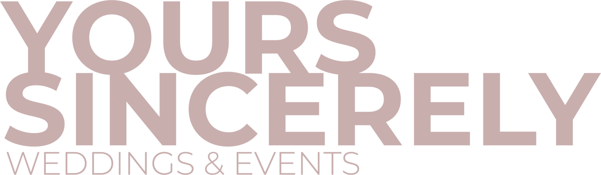 SIGNAGE - Yours Sincerely